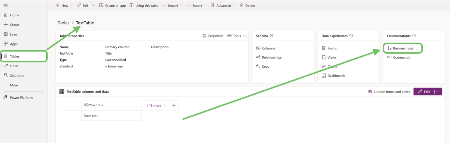 Microsoft Cloud Dataverse Business Rules | MercuryWorks Blog